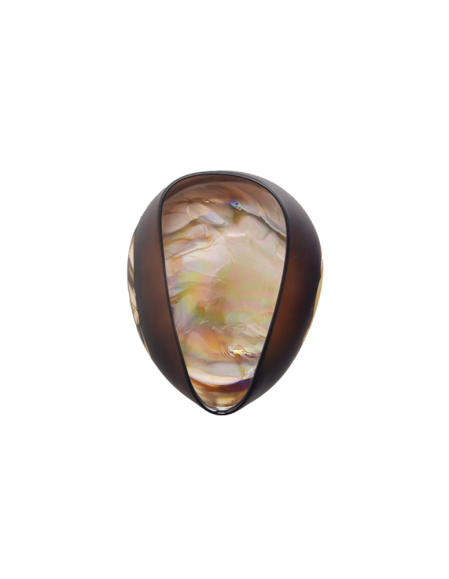 Wall Art Made of Glass | Nebula Cloud Inspired With Iridescent Glass ...