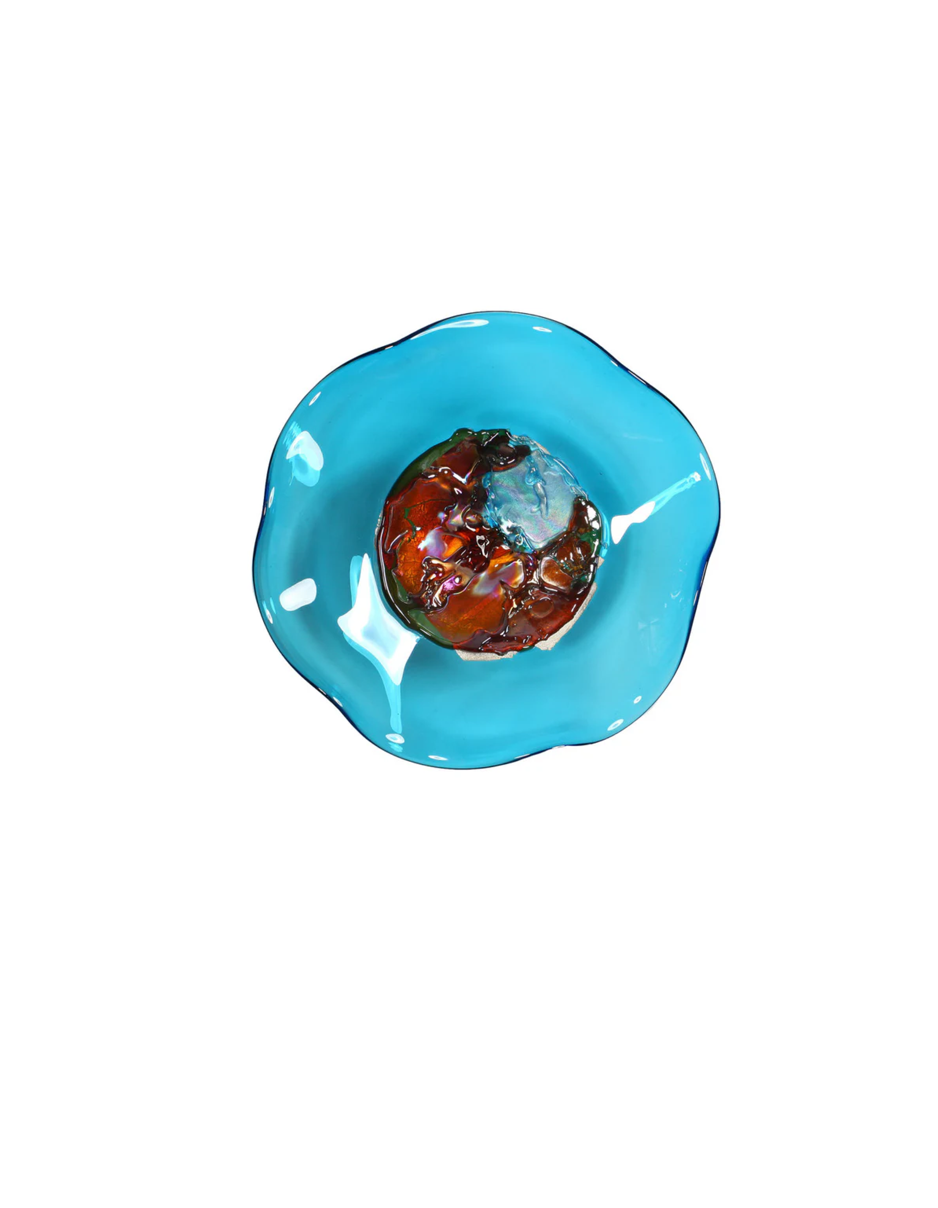 Tranquil Shore Jewel Wall Art - Viz Art Glass – VIZ Glass Inc.