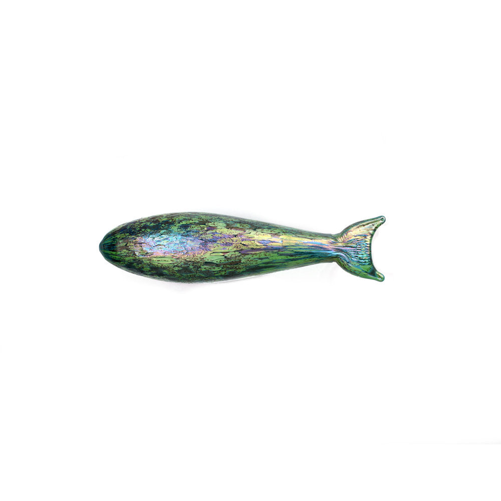 Art Made of Glass Fish | Green, Yellow, Dark | 11 to 12 inches – VIZ ...