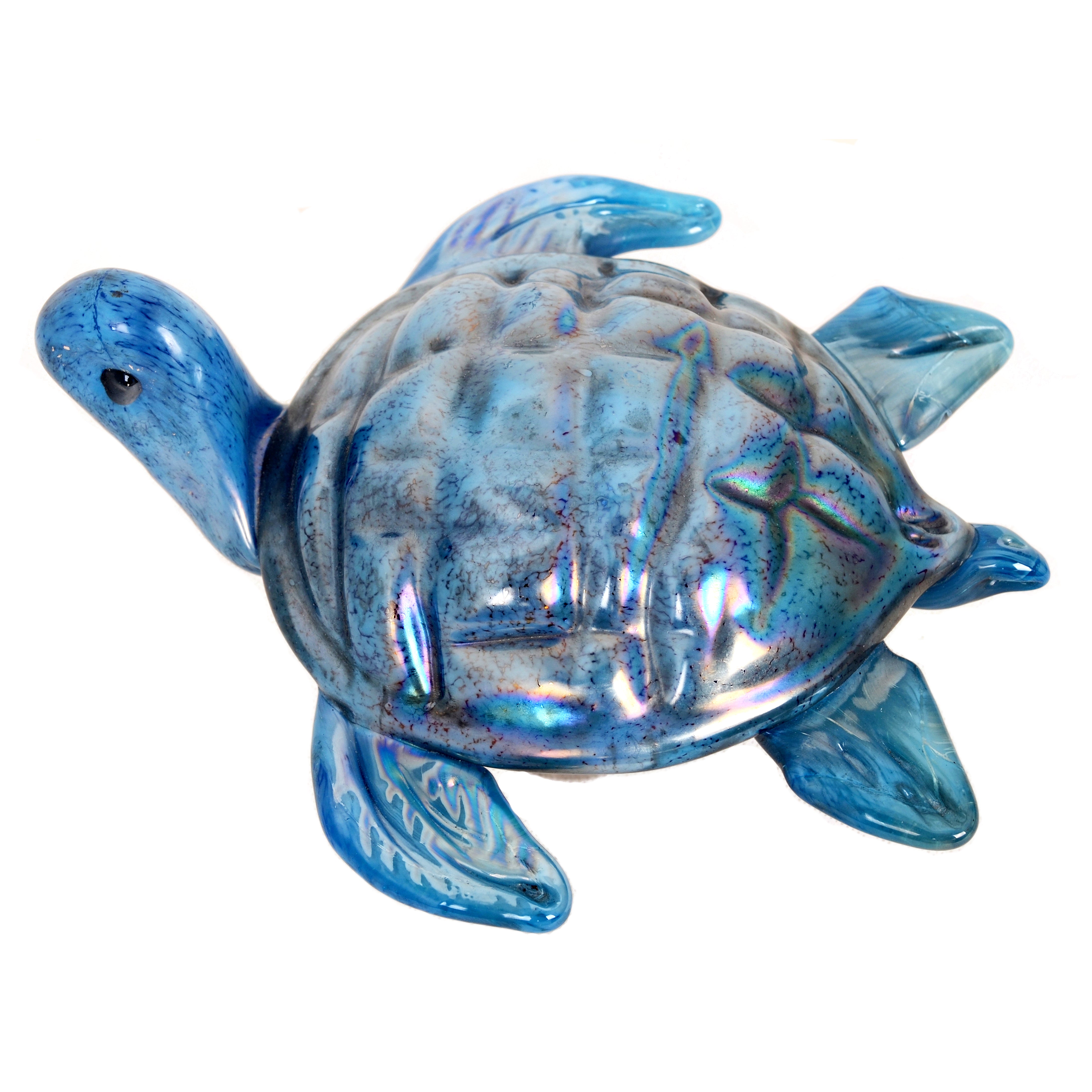 Tropical Sea Turtle Wall Decor - Coral Reef Majesty – VIZ Glass Inc.